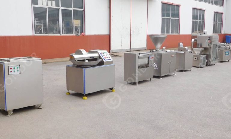 Automatic Sausage Production Line for Efficient Meat Processing ...