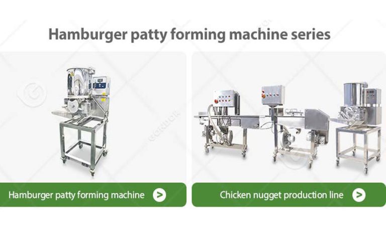 Automatic Hamburger Patty Forming Maker Machine - Gondor Machinery